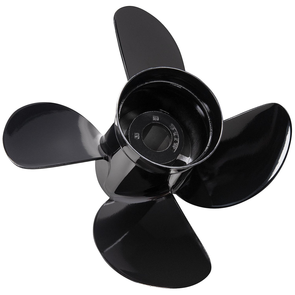 Seachoice 28721 4-Blade Aluminum Propeller, 14" Pitch, 14" Dia., RH Rotation, MLAN50-28721 ...