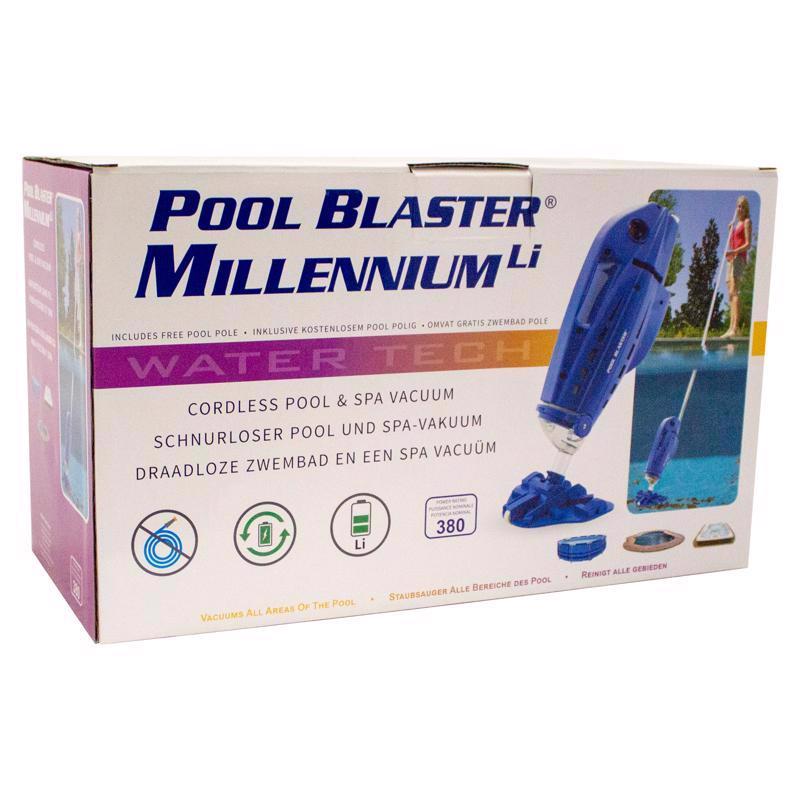 Pool Blaster Millennium Li Pool Vacuum 7.5 in. H X 10.5 in. W X 23.5 in. L, MACE8304800, 33001HL ...