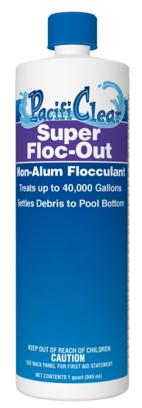 PacifiClear Super Floc Out F071001012PC Pool Chemical, 1 qt Bottle ...