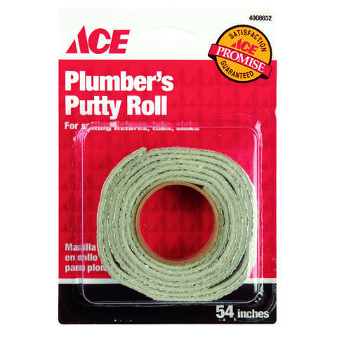 Ace White 3/4 in. W X 54 in. L Plumber's Putty Roll – Mrosupreme.com