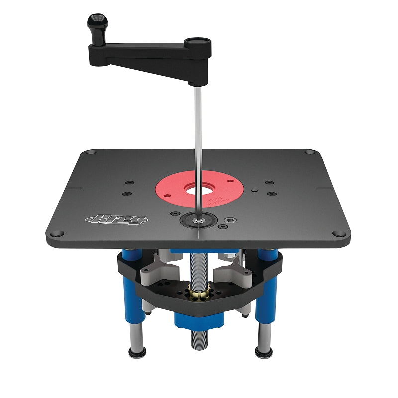 Kreg PRS5000 Precision Router Lift, Aluminum/Polymer/Steel, For: All K ...
