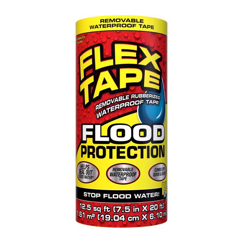 Flex Seal Family of Products Flood Protection 7.5 in. W X 20 ft. L Yel ...