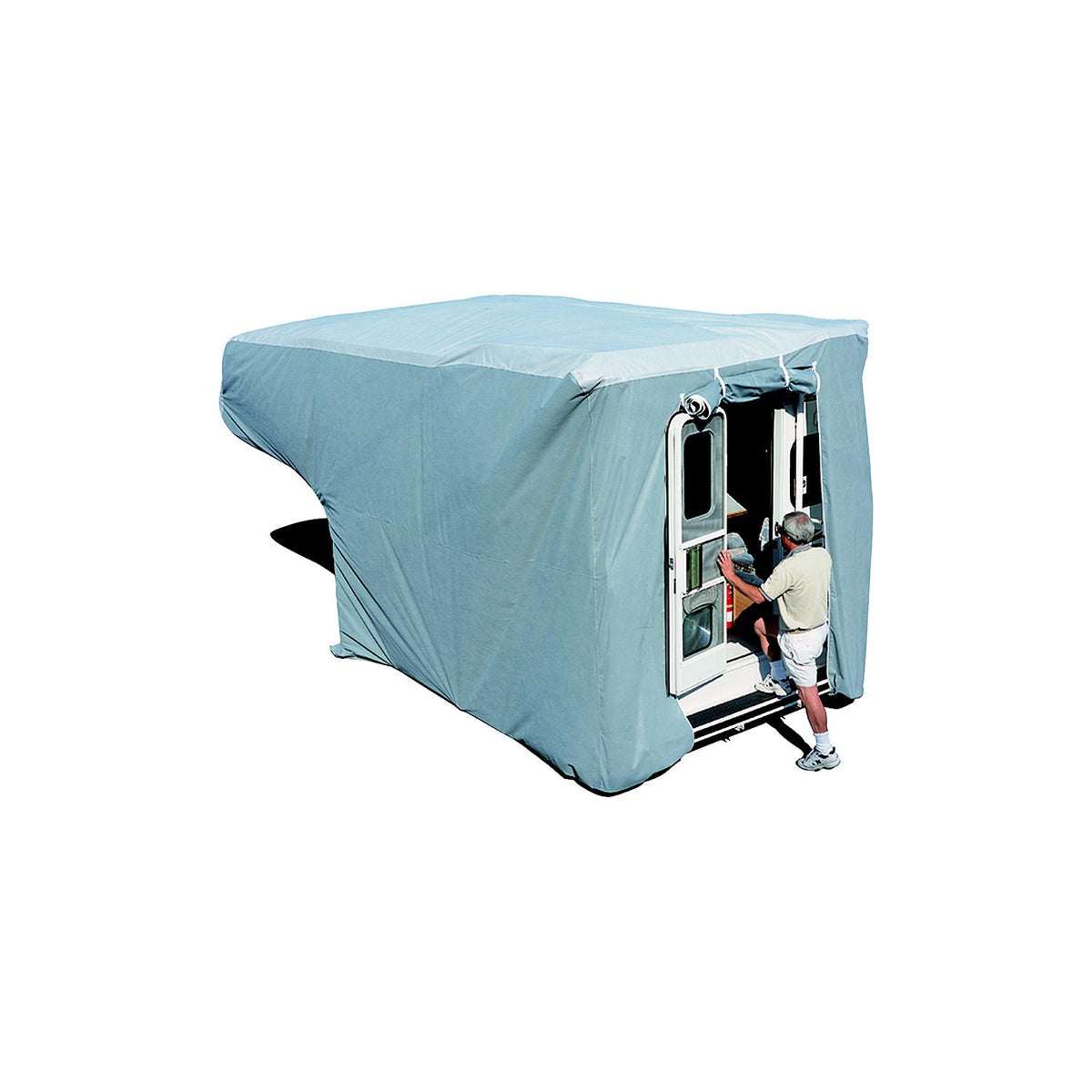 ADCO Truck Camper Cover, Gray SFS AquaShed Top/Gray Polypropylene Sides ...