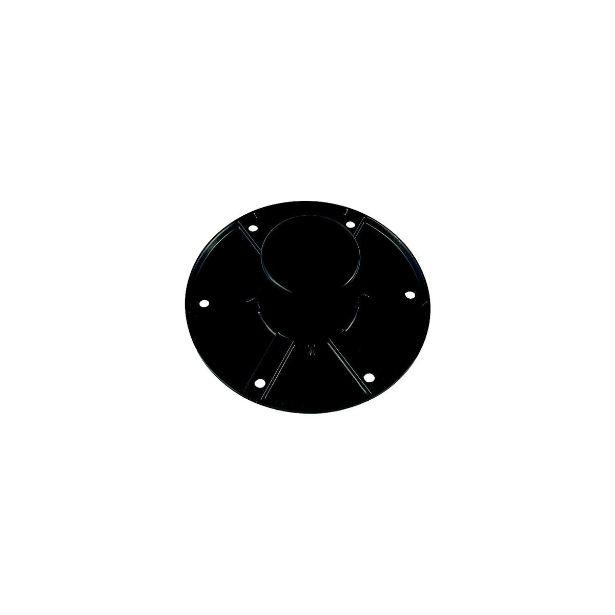 Round Flush Mount Base Only, Black – Mrosupreme.com