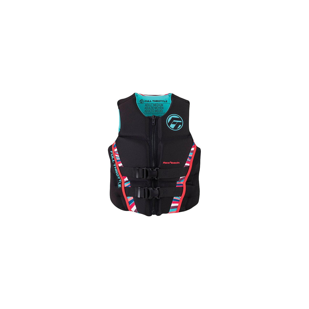 Full Throttle 14250010581022 Women's Adult Rapid Dry Flex Back Life Ja ...