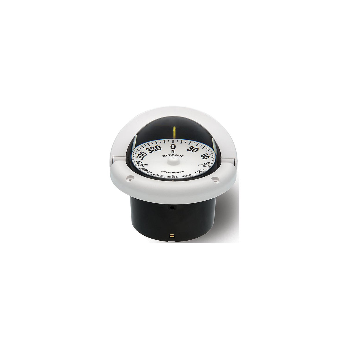 Helmsman Compass-Flush Mt., Flat Dial, White – Mrosupreme.com