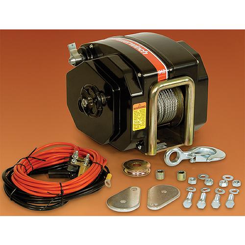 Powerwinch 12V Model 912 Marine Trailer Winch With 7/32" x 40' Cable ...