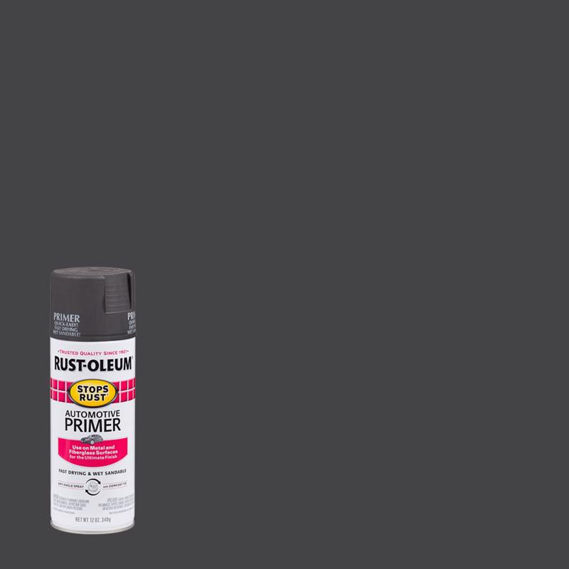 Rust-Oleum Stops Rust Dark Gray Flat Oil-Based Alkyd Spray Primer 12 o ...
