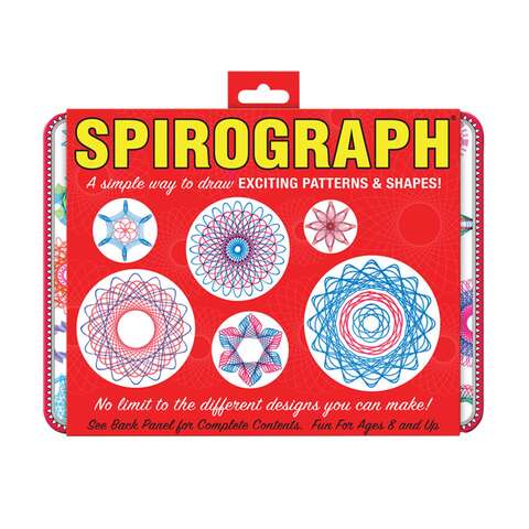 Spirograph Retro Spirograph Multicolored 15 pc, , PLY 1090Z, Mrosupreme.com