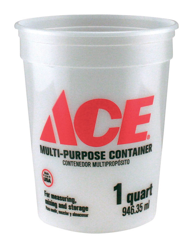 Ace Clear 1 qt Bucket, Pack of 25 – Mrosupreme.com