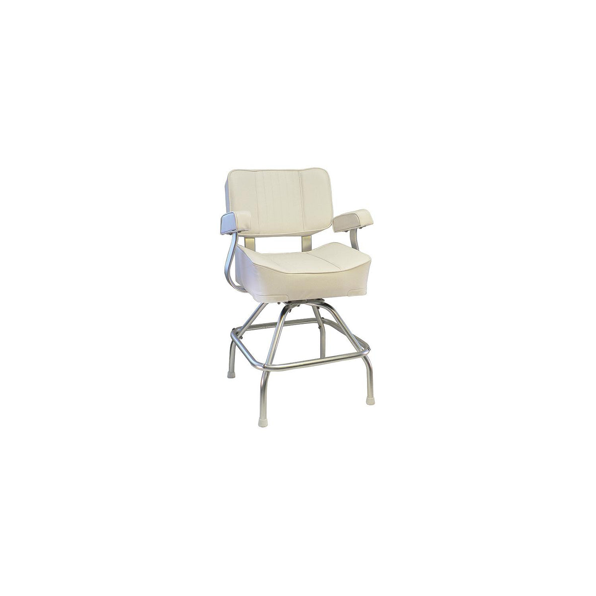 Springfield 1020003 Deluxe Captain's Seat With Stand, White, MLAN169 ...