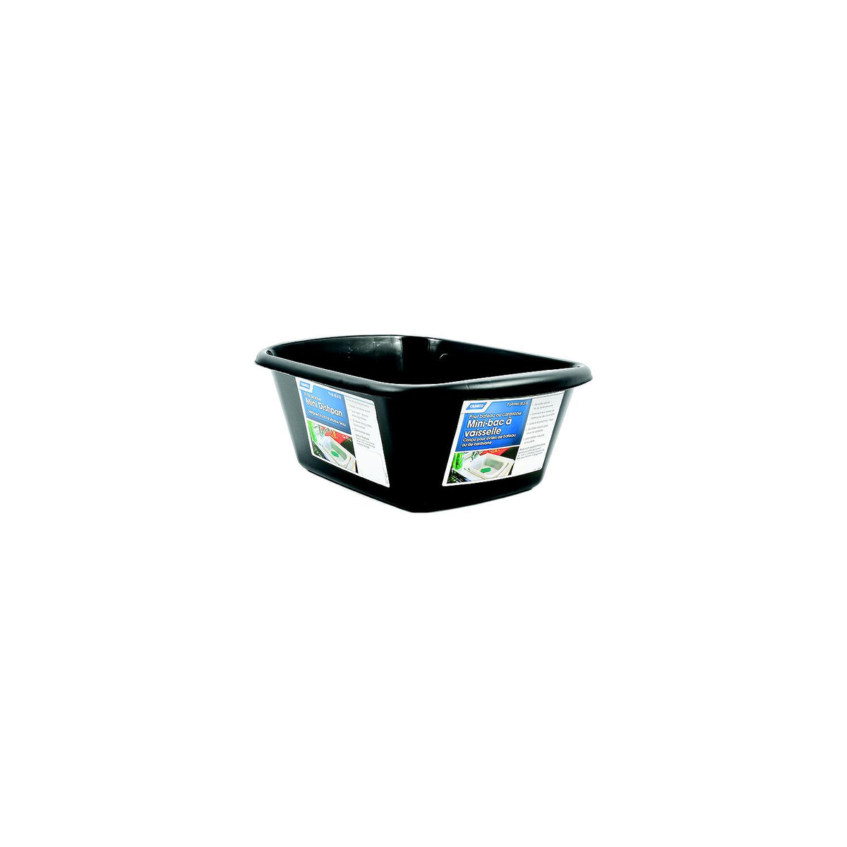 Camco 43516 Mini Dishpan, Black, MLAN17-43515, 43515, Mrosupreme.com