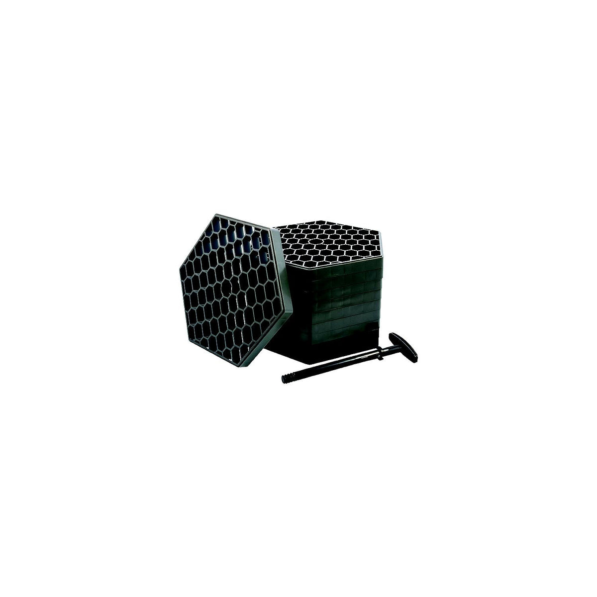 Camco 44530 Fasten RV Footpath Stepping Blocks, Charcoal, 10/pk ...