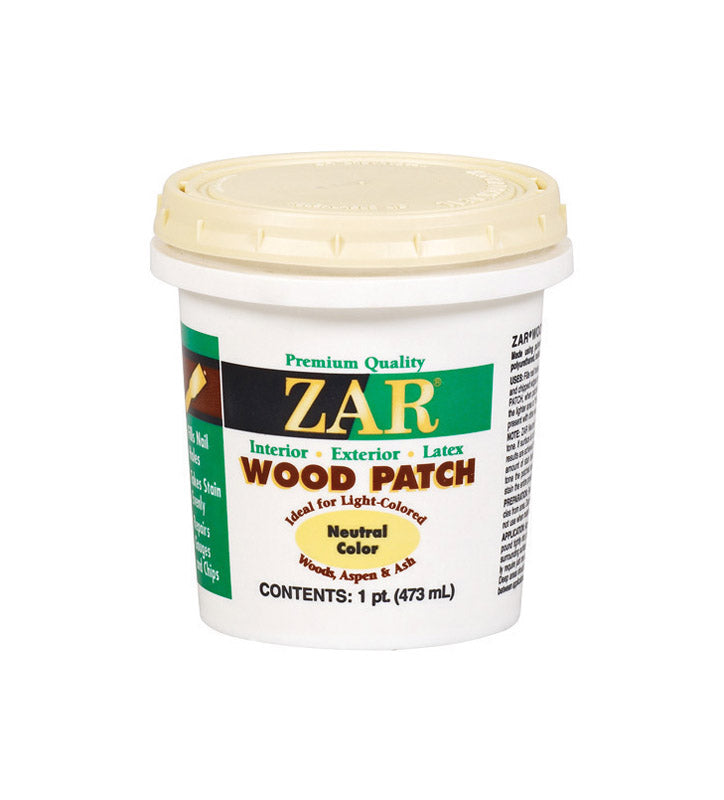 ZAR Neutral Latex Wood Patch 1 pt, Pack of 6, MACE1795624, 30911 ...