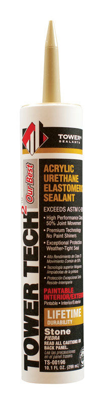 Tower Sealants TOWER TECH2 TS-00196 Elastomeric Sealant, Stone, 7 to 1 ...