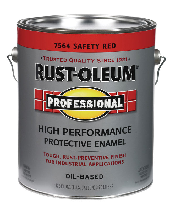 Rust-Oleum Professional Indoor and Outdoor Safety Red Protective Paint ...