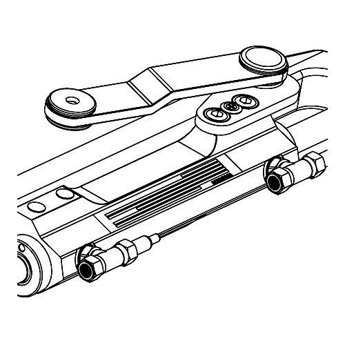 Uflex UC130SVS2P Silversteer Front Mount Hydraulic Port Steering ...
