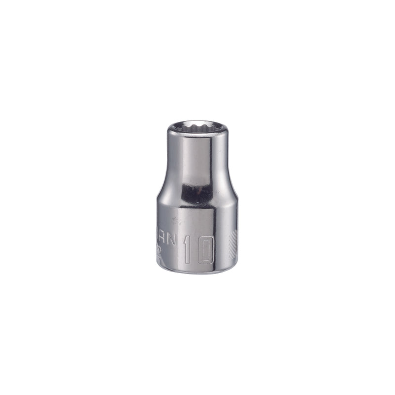 Craftsman 10 mm X 1/2 in. drive Metric 12 Point Standard Shallow Socket ...