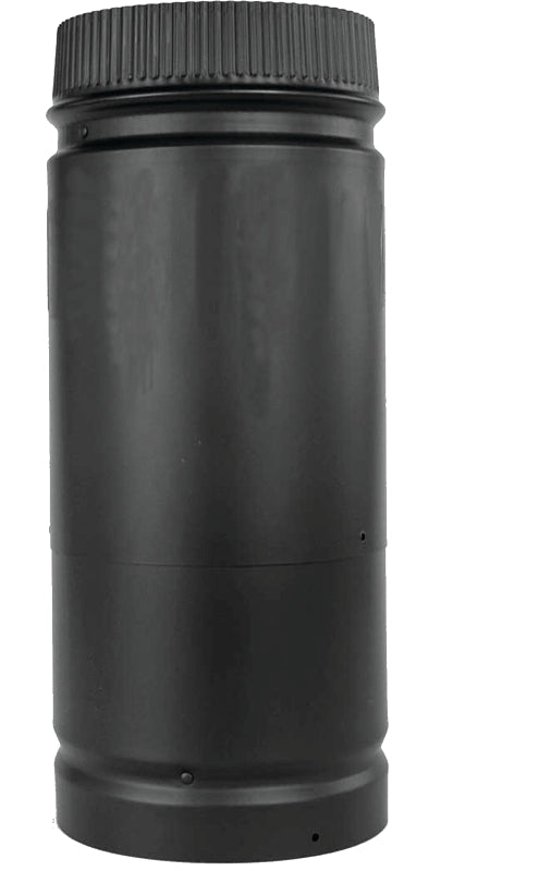 Selkirk DSP6AL-1/266086 Stove Pipe, 6 in ID x 6-1/2 in OD Dia, 12 to 18 ...