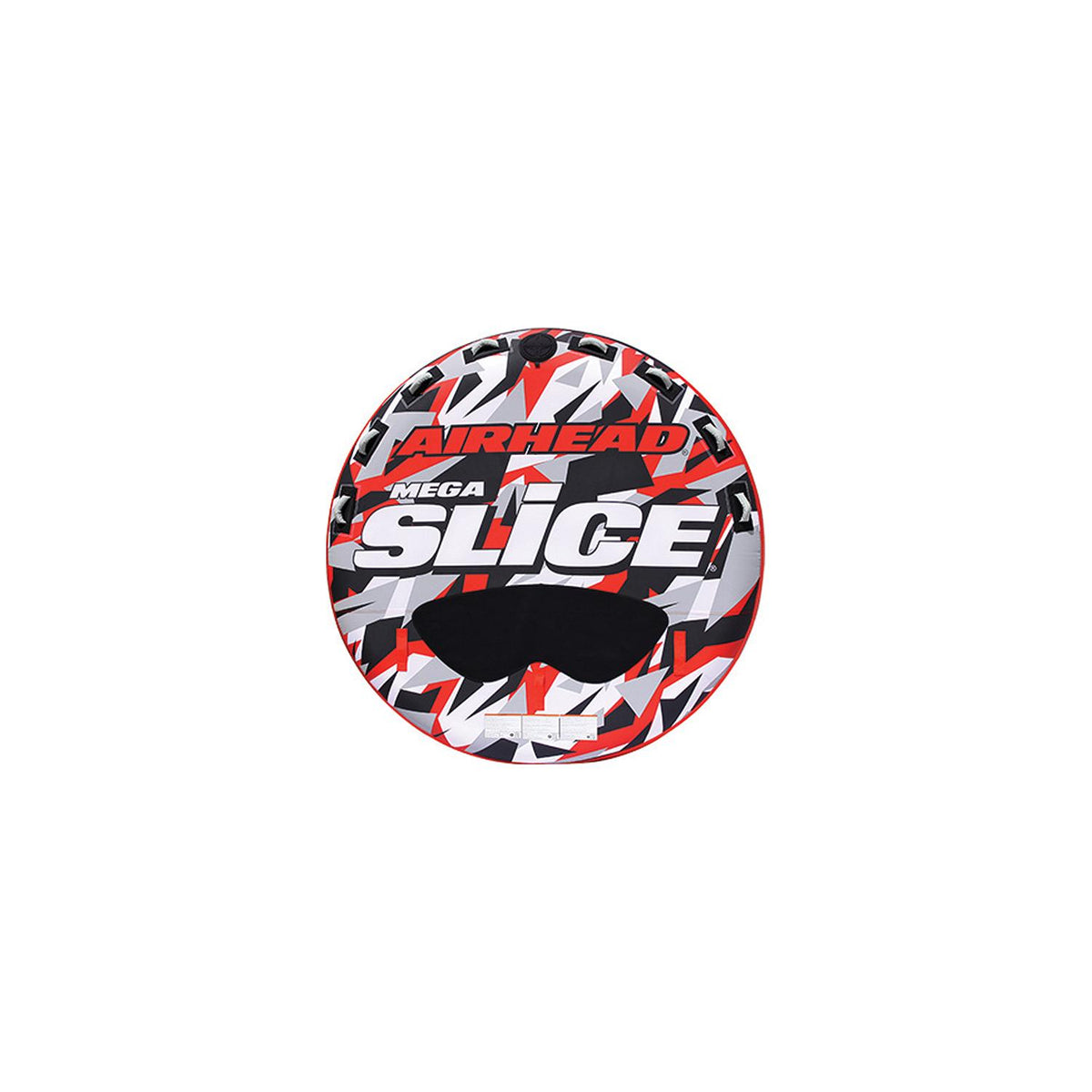 Kwik-Tek Airhead AHSSL-42 Inflatable 4 Person Red Mega Slice Deck Tube ...