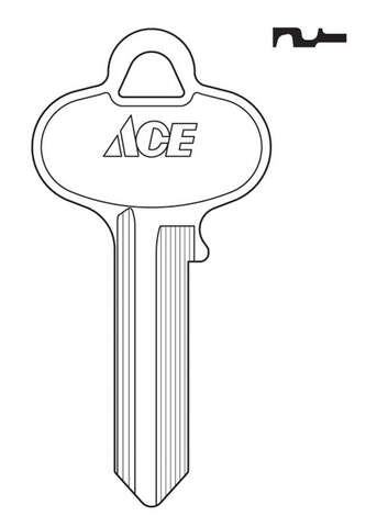 Ace House/Office Key Blank Single For Segal Locks, Pack of 10 ...