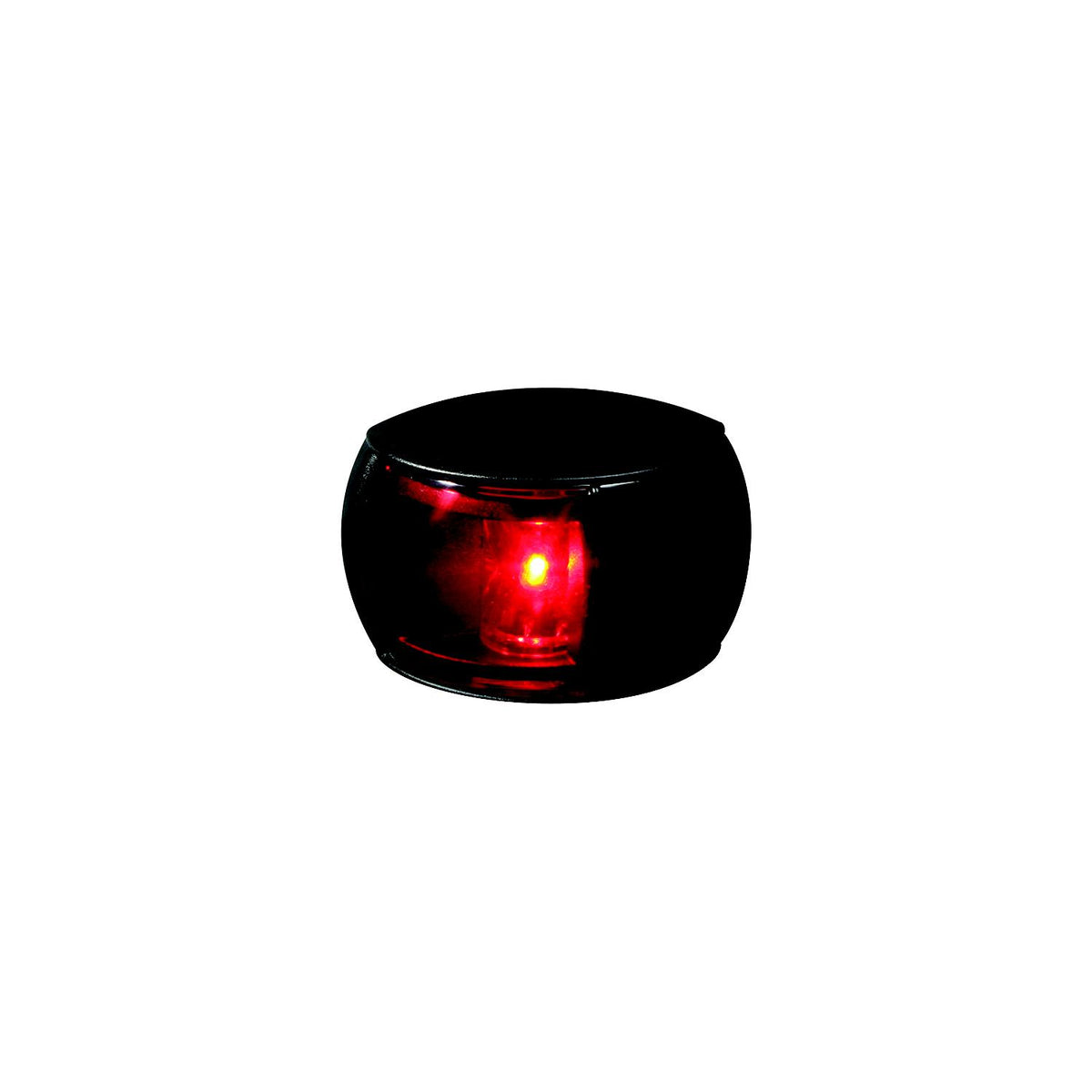 Hella 980520001 NaviLED Port (Red) Side Light Only, Black w/Red Lens, 1 ...