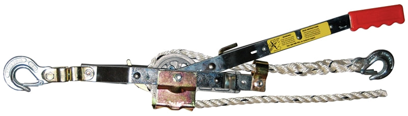 Maasdam A-20 Rope Puller, 20 ft Lift, 0.75 ton Lifting, 1500 lb Pull ...