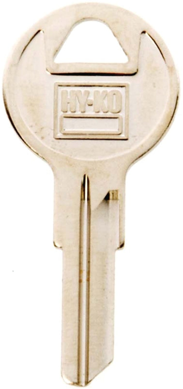 Hy-Ko 11010Y14 Key Blank, Brass, Nickel, For: Yale Cabinet, House Locks ...