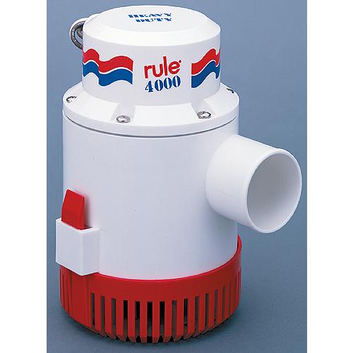 Rule 4000 GPH High Capacity Bilge Pump, 24V – Mrosupreme.com