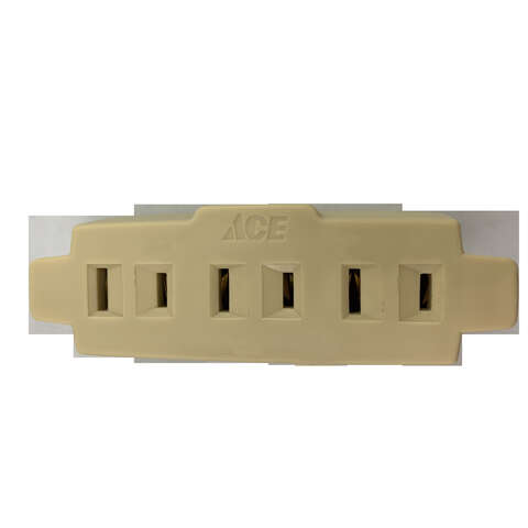 Ace Polarized 3 outlets Adapter 1 pk, Pack of 10 – Mrosupreme.com