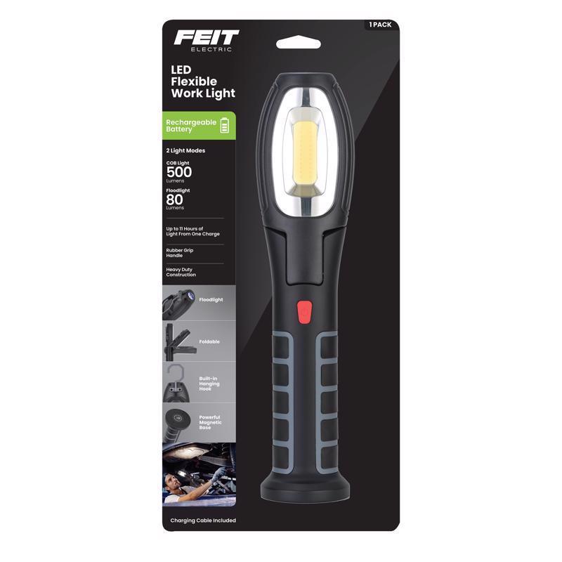 Feit 500 lm LED Battery Handheld Work Light – Mrosupreme.com