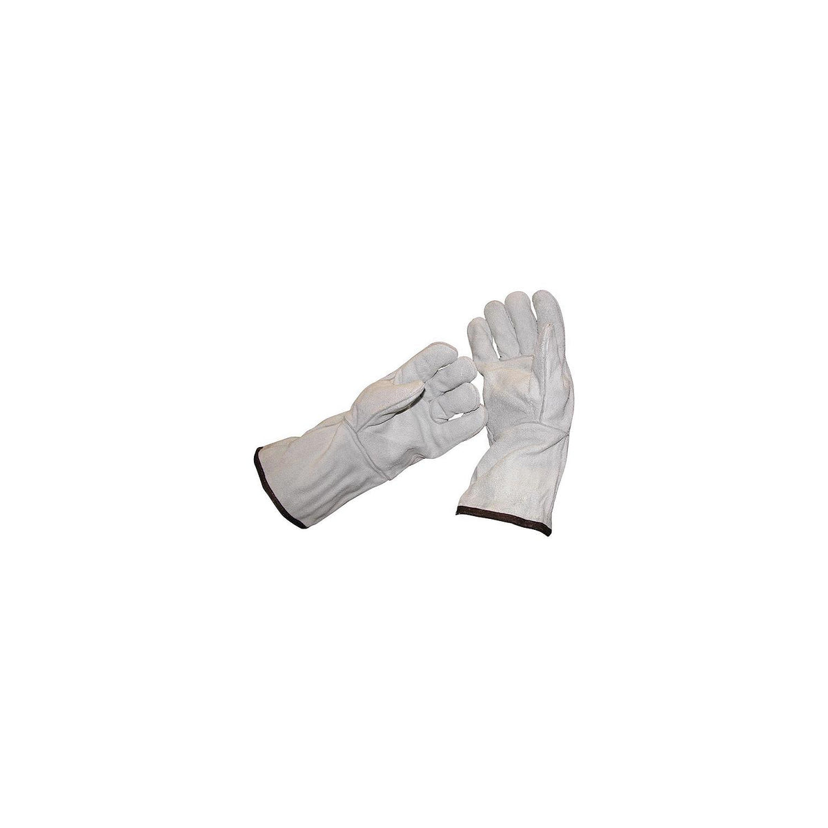 Long Cuff Leather Safety Gloves – Mrosupreme.com