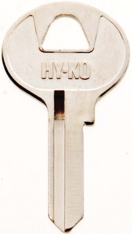 Hy-Ko 11010M3 Key Blank, Brass, Nickel, For: Master Cabinet, House ...
