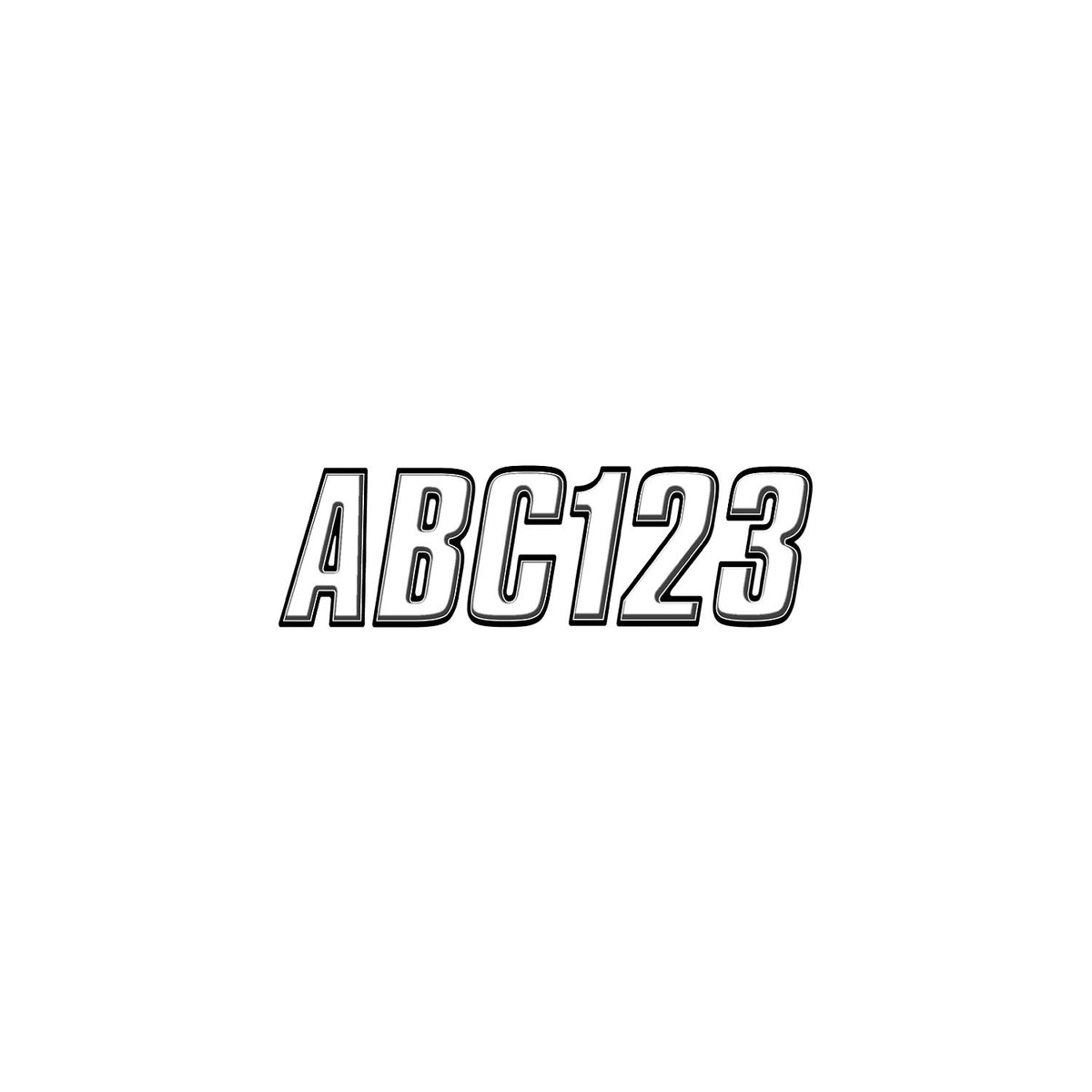 Hardline Series 800 Registration Kit, Block Style Solid Body With Beve ...