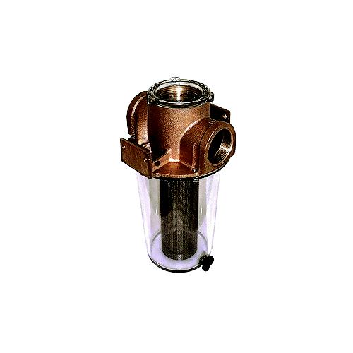 Groco ARG1000S Bronze Strainer With #304 SS Basket, MLAN34-ARG1000S ...