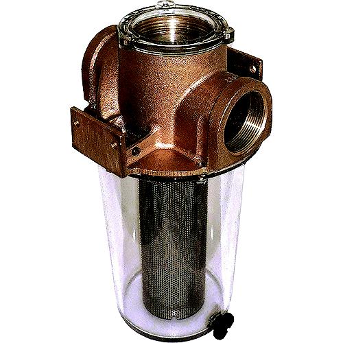 Groco ARG1250S Bronze Strainer With #304 SS Basket, MLAN34-ARG1250S ...