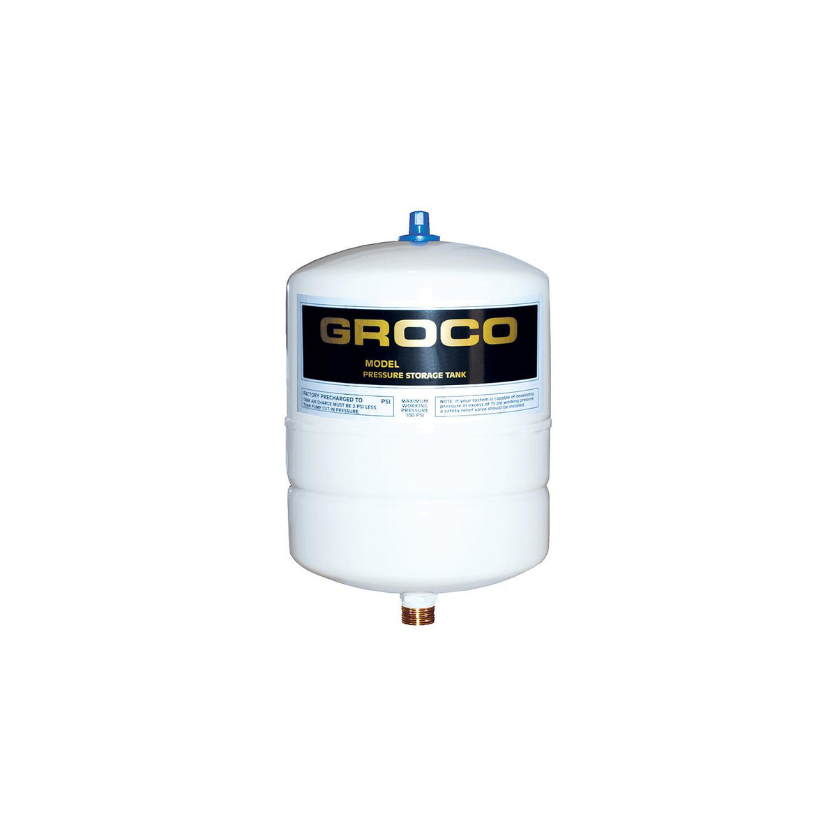 Groco PST-1 Pressure Storage Tank, MLAN34-PST1, PST-1, Mrosupreme.com