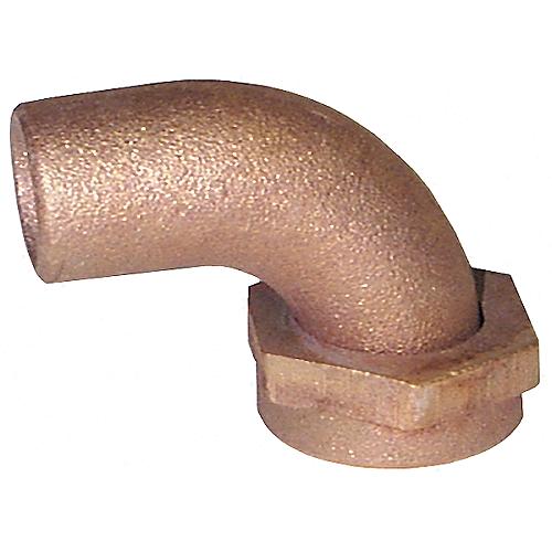 Groco TPC750 Bronze Tail Piece 90°, NPS Thread, MLAN34-TPC750, TPC-750 ...
