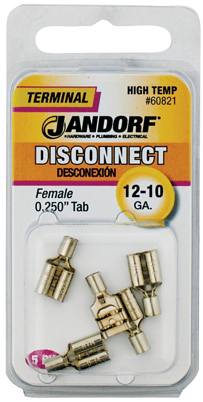 Jandorf 60821 Disconnect Terminal, 12 to 10 AWG Wire – Mrosupreme.com