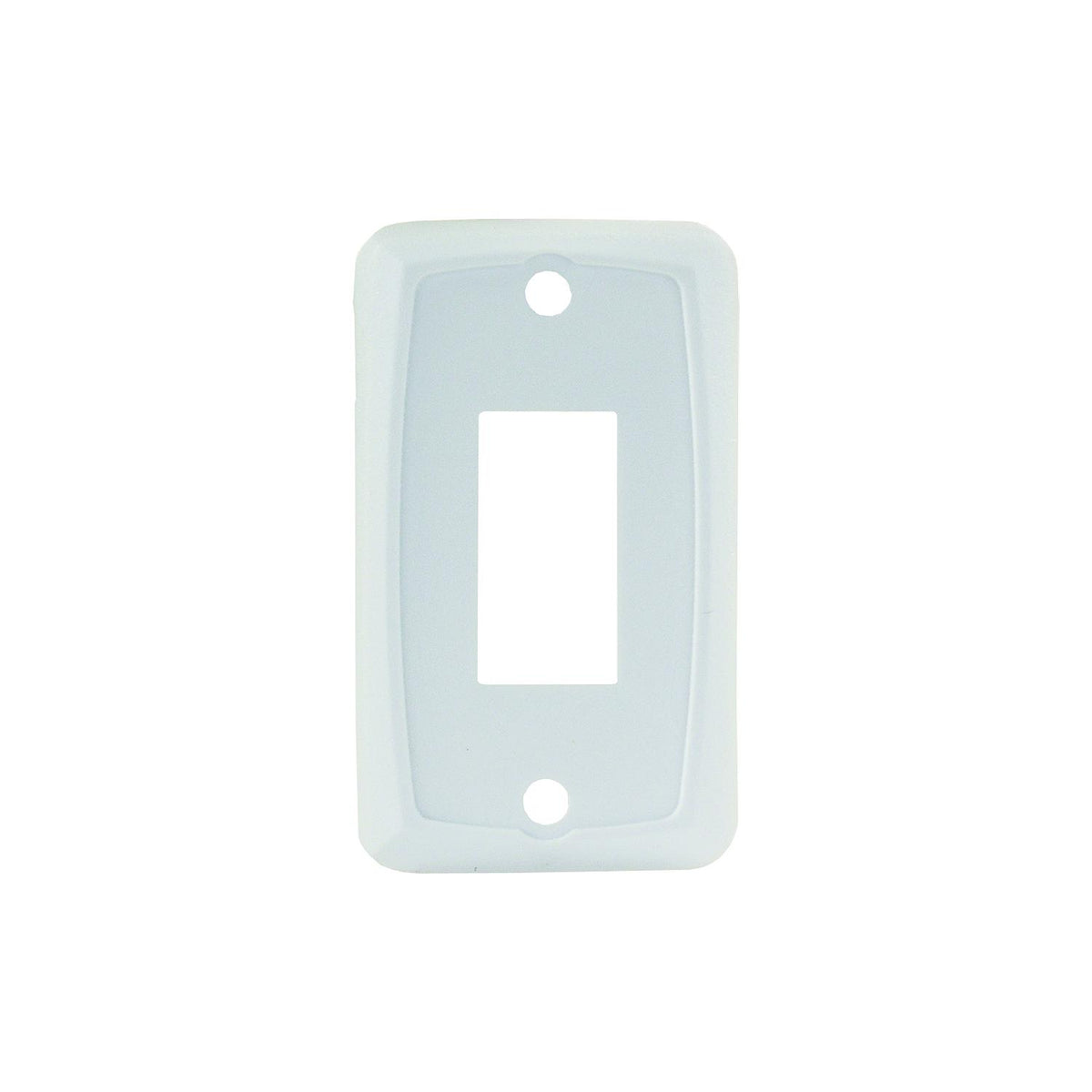 SINGLE FACE PLATE WHITE – Mrosupreme.com