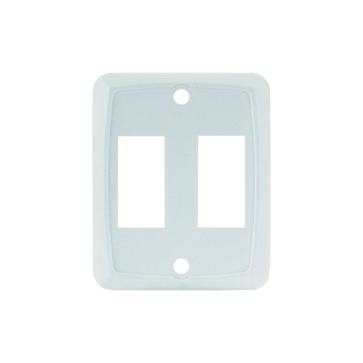 DOUBLE FACE PLATE WHITE, , 12875, Mrosupreme.com