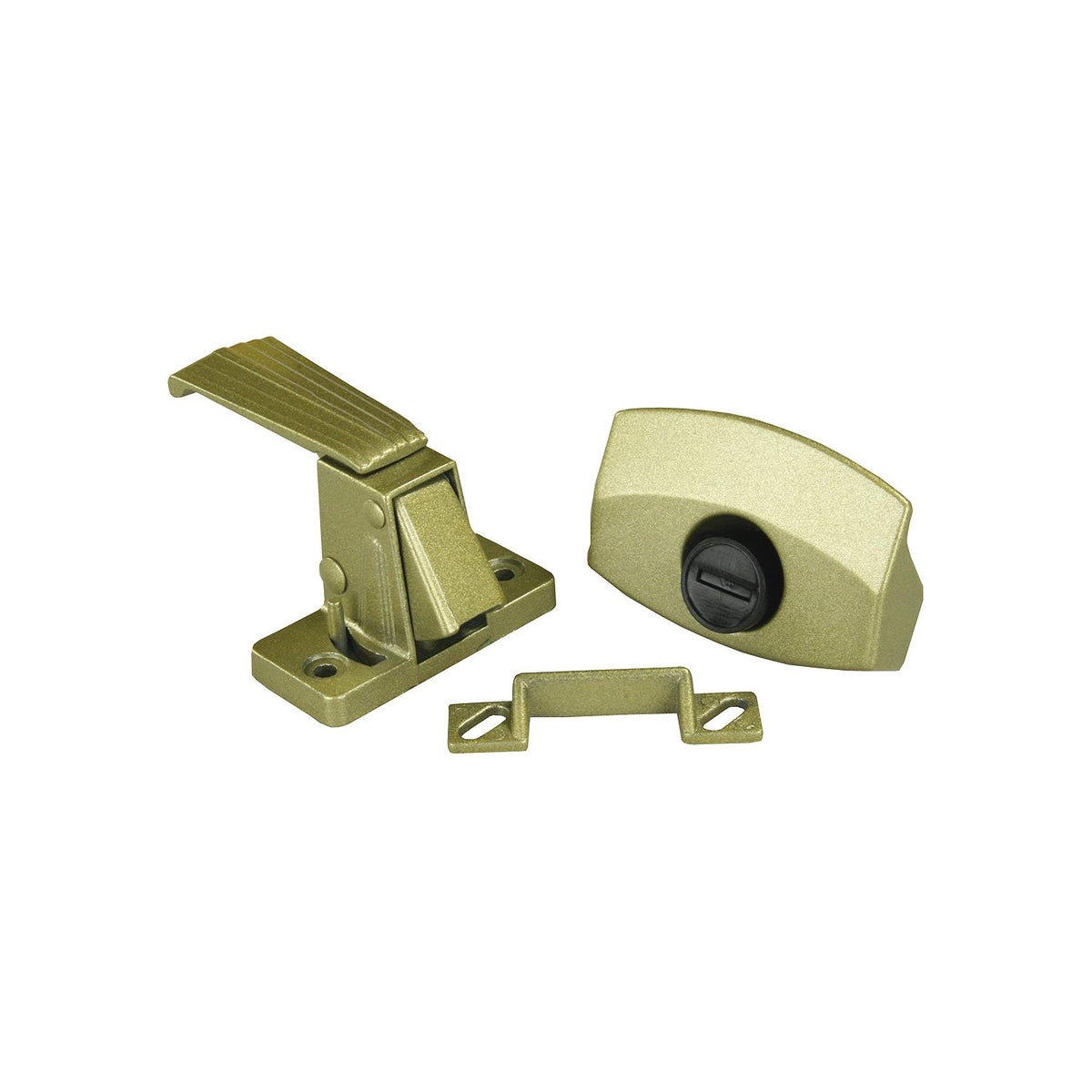 JR Products 20515 Gold Finish Privacy Latch for RV Interior Doors ...