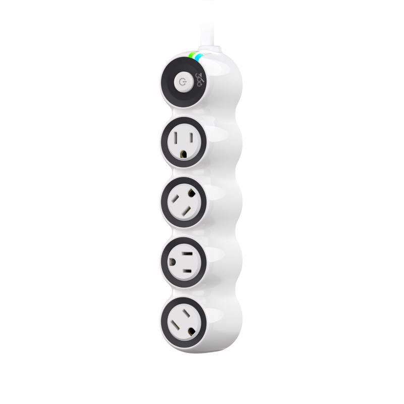 360 Electrical PowerCurve 4 ft. L 4 outlets Smart-Enabled Surge Protec ...