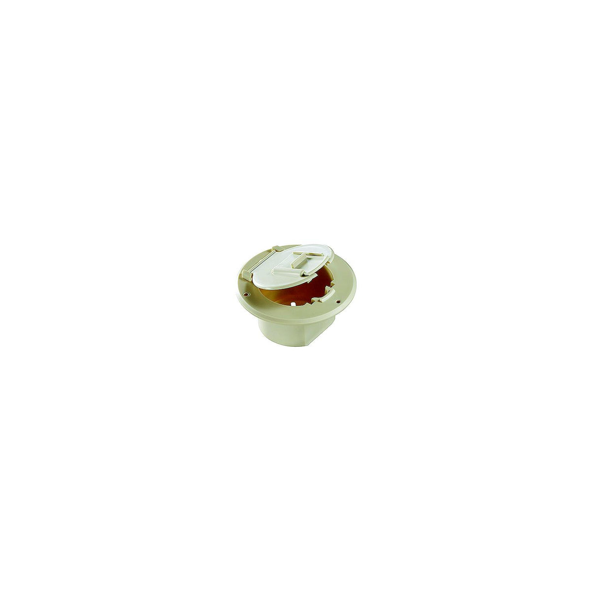 Basic Round Cable Hatch, Colonial White, MLAN350-B122, B122, Mrosupreme.com