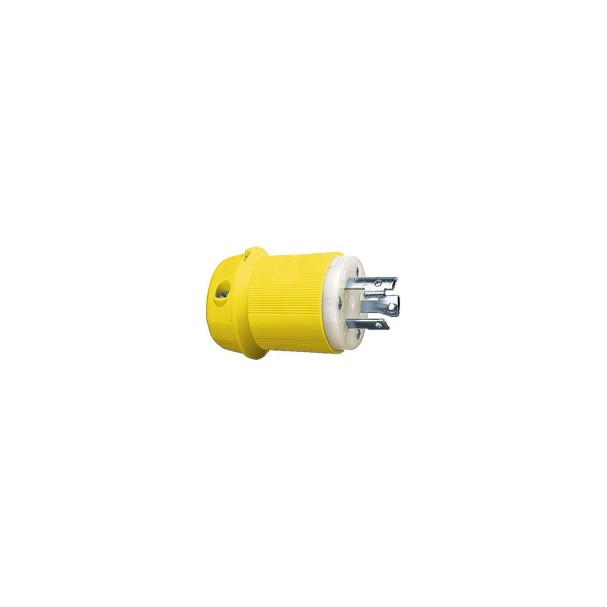 Hubbell HBL26CM11 Yellow 30A 125V Twist Lock Insulgrip Plug, MLAN36 ...