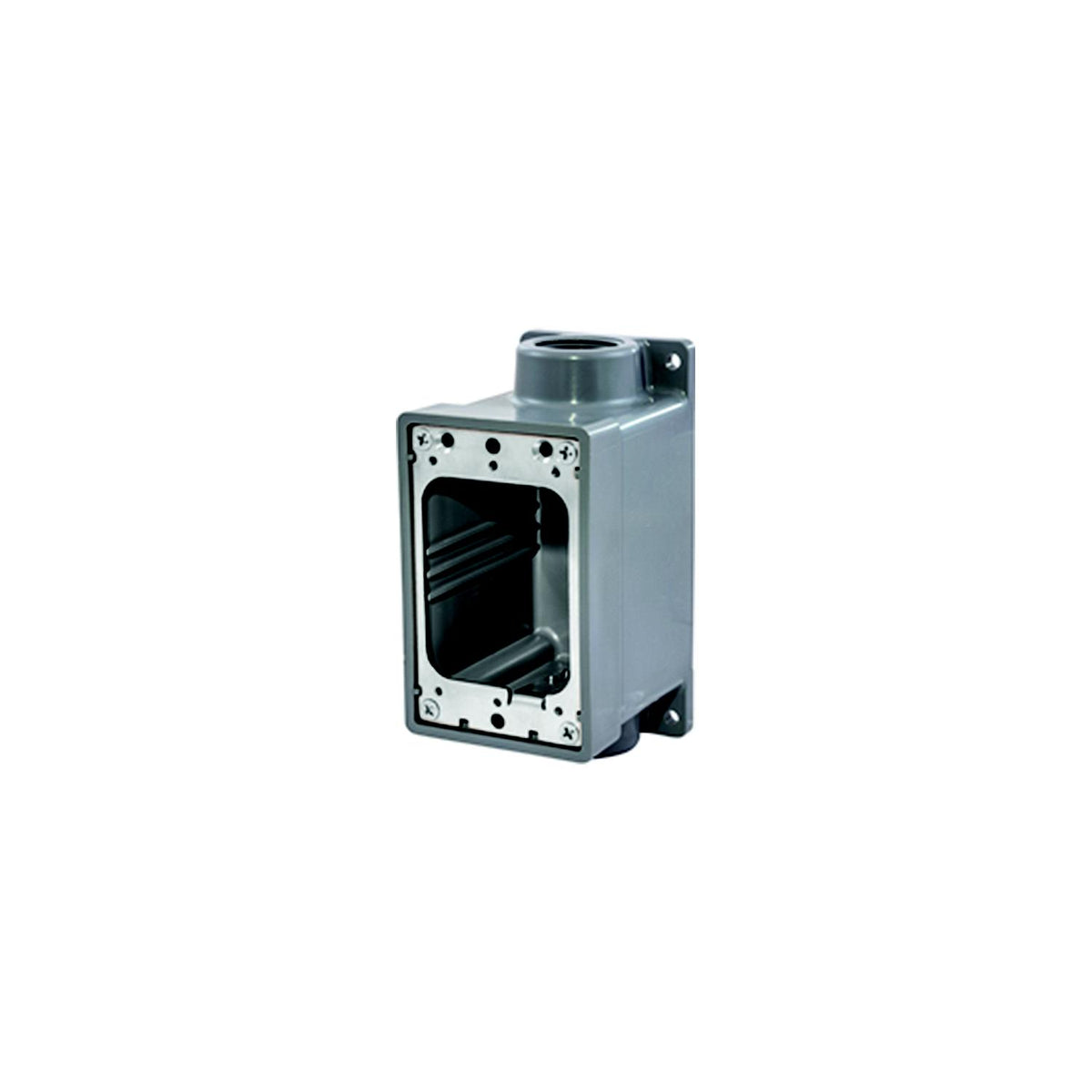 Gray Thermoplastic FD Box, MLAN36-HBL6083, HBL6083, Mrosupreme.com