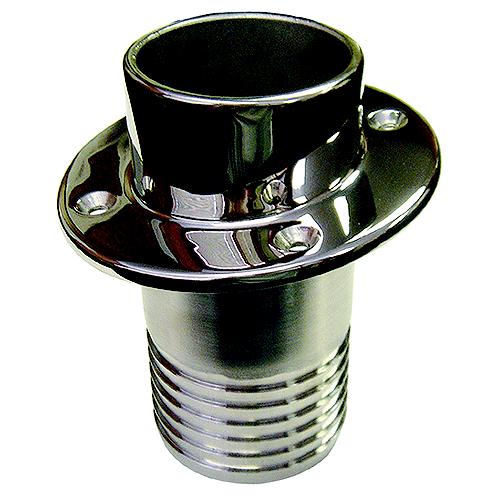 Transom Exhaust SS W/4" Hose, MLAN379-70TE400, 70TE400, Mrosupreme.com