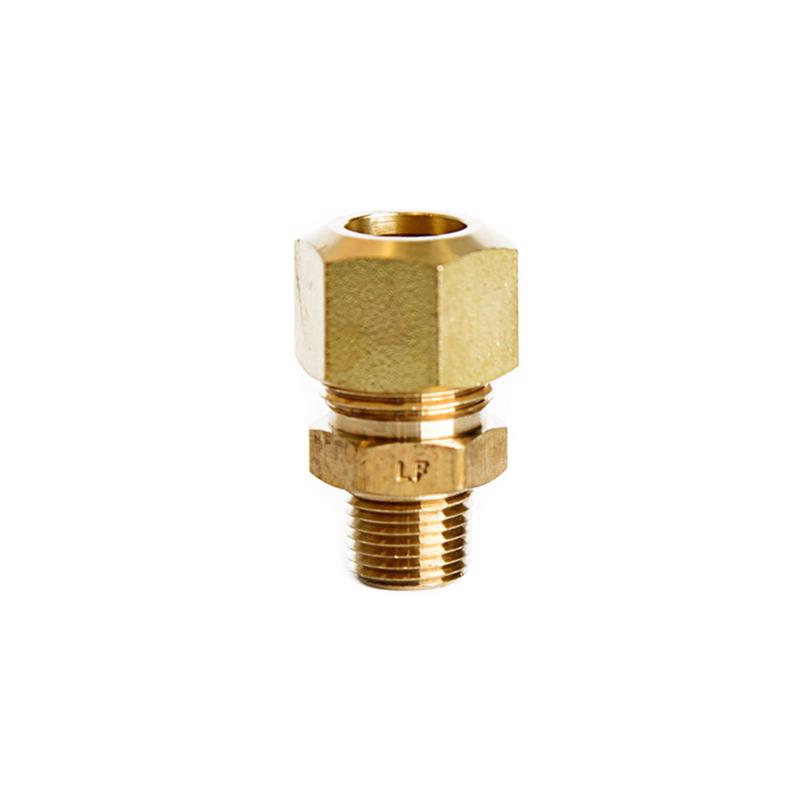 ATC 3/8 in. Compression bin X 1/8 in. D MPT Brass Connector ...