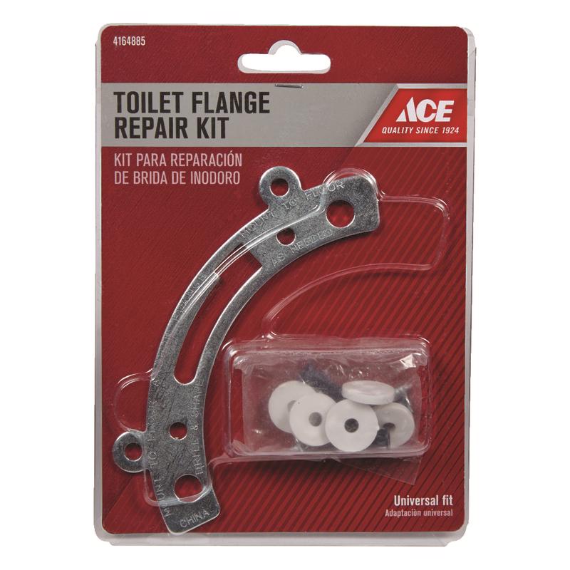 Ace Toilet Flange Repair Kit Metal For Universal, MACE4164885, ACE835 ...