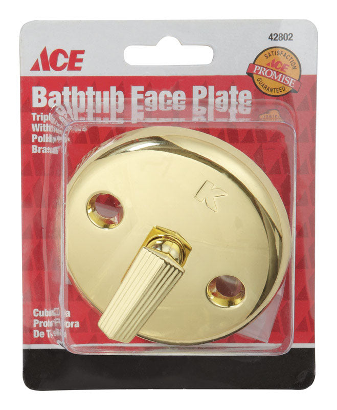 Ace 3-3/16 in. D Zinc Trip Lever Face Plate, MACE42802, CE826-1PB ...